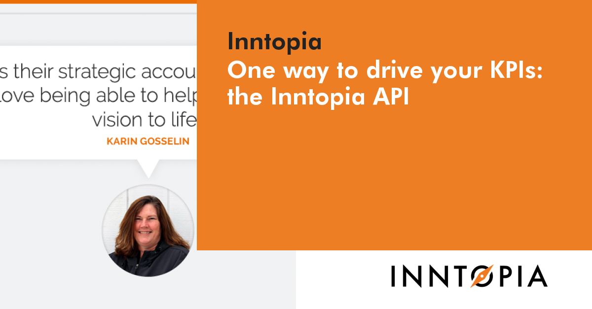 One way to drive your KPIs: the Inntopia API