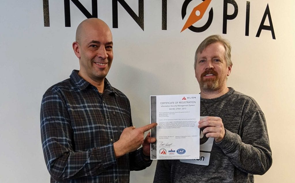 Inntopia receives ISO 27001 security certification, among first in ...