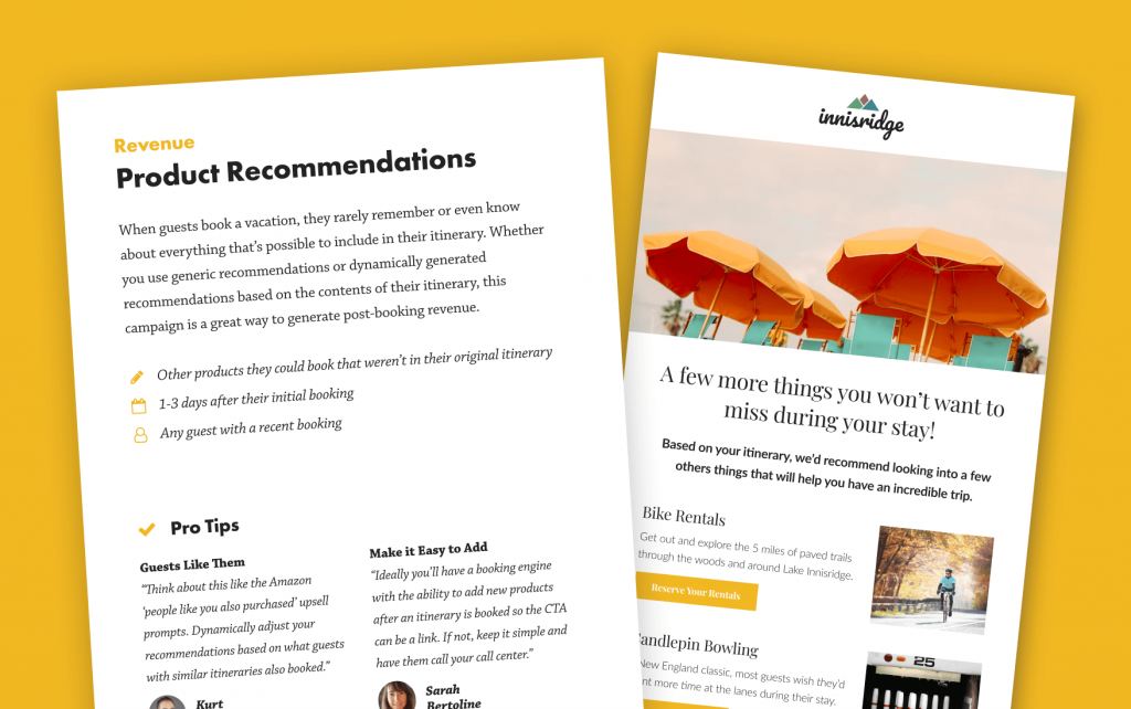 Get a free, printed copy of our illustrated guide to resort marketing ...